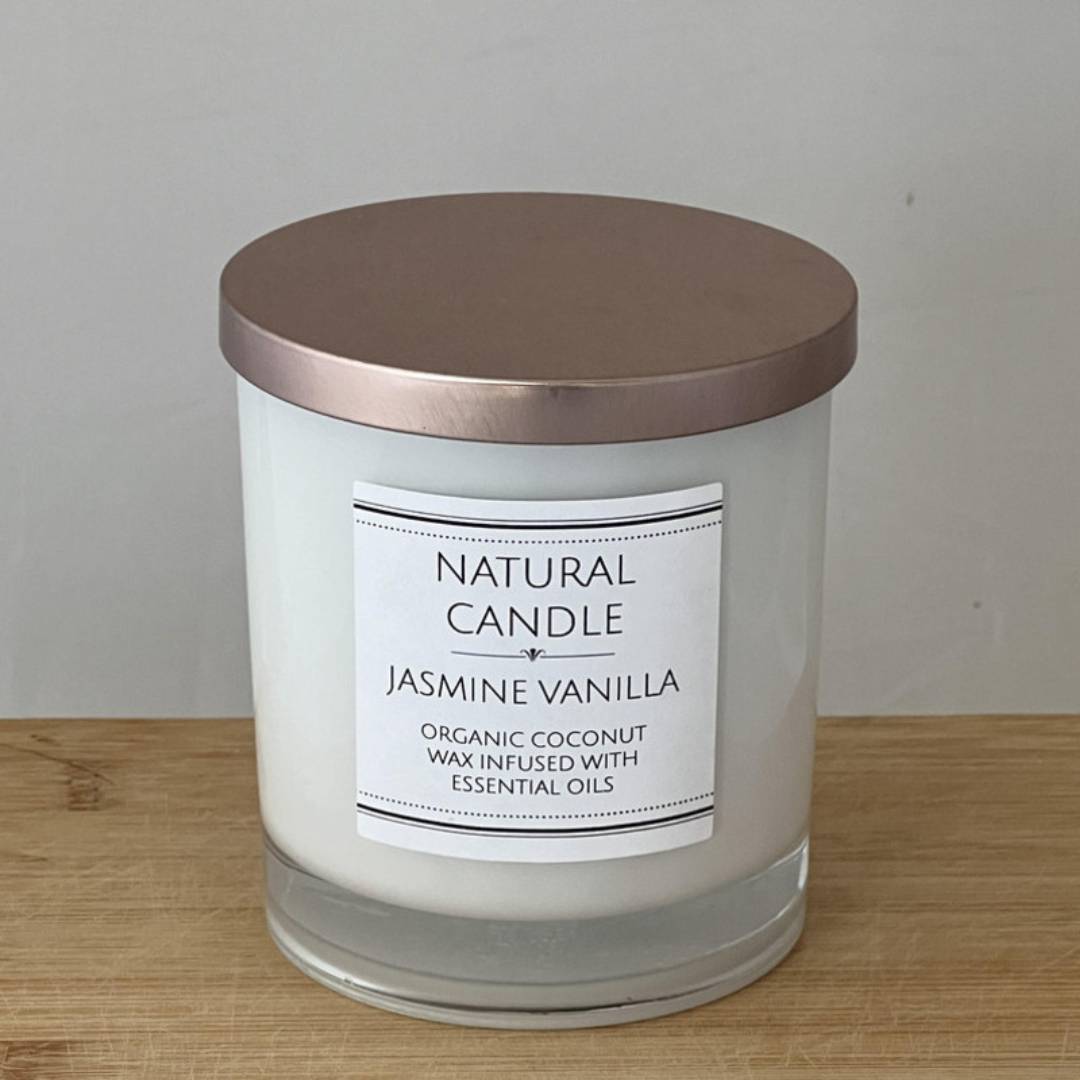 Natural Candle in Luxury Glass - Diane Addison